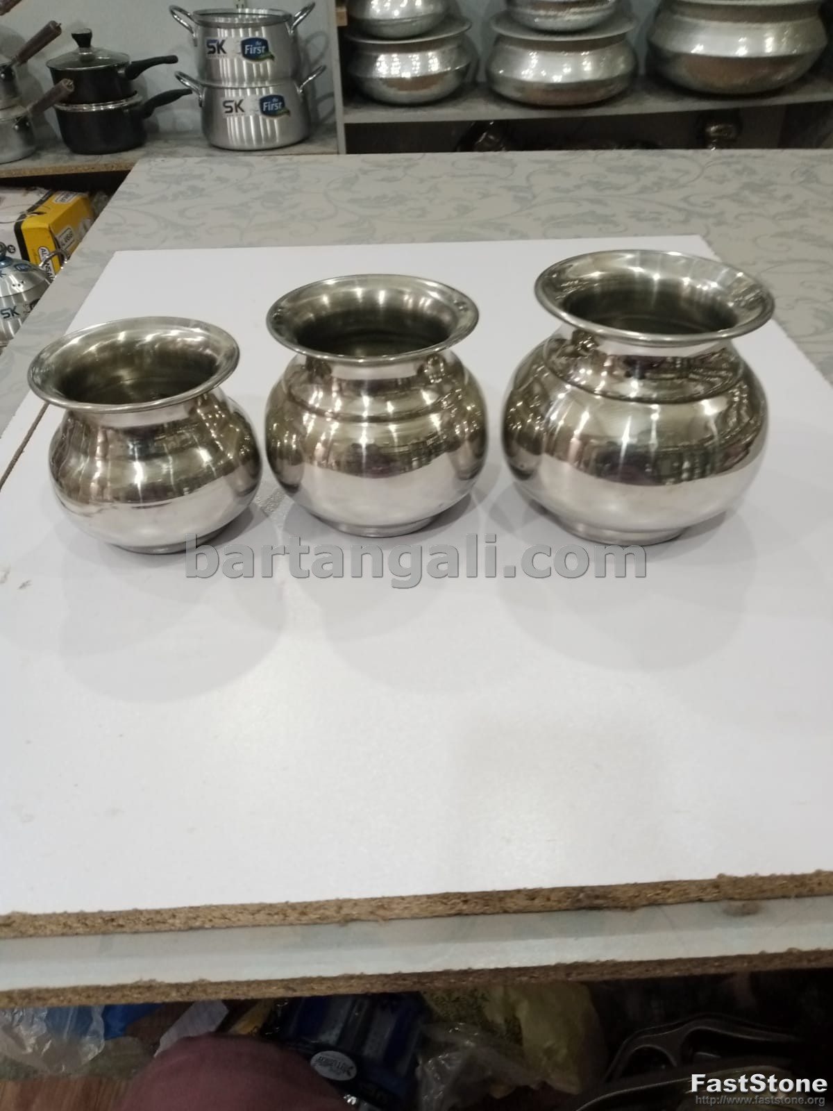 Stainless Steel Matki for milk - bartangali.com