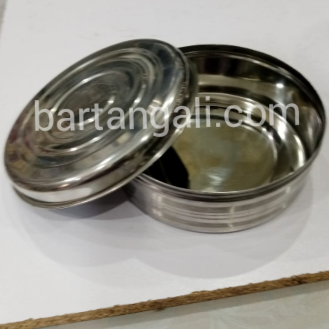 Steel Atta dabba and Khushka dabba - bartangali.com